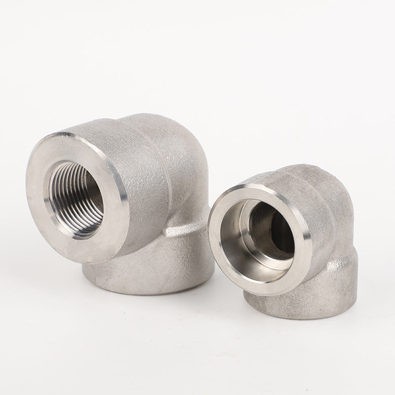 SS Elbow NPT Class 3000 316L 90* ¾"